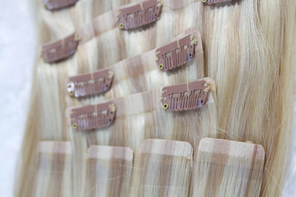 Queen C Hair Seamless Clip-In Extensions 20